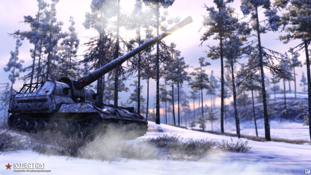 Tapeta z klimatem - Object 261 - rykoszet.info