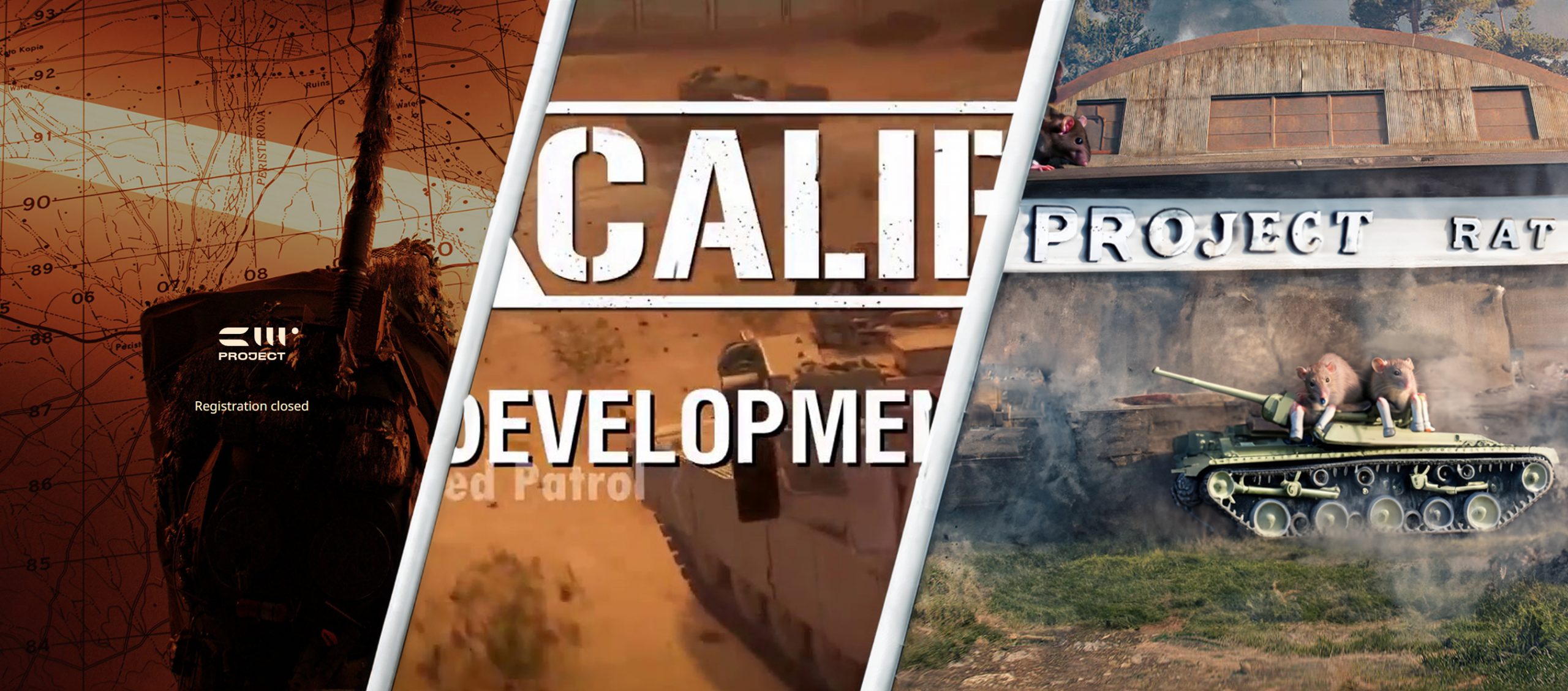 Projekt CW, Project Excalibur i Project Rat - rykoszet.info